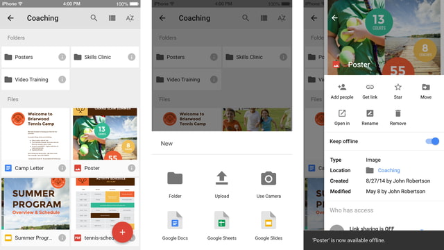 Google Drive App for iOS Updated With Material Design, Faster Syncing ...
