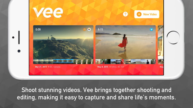 Camera+ Developers Release New 'Vee' App to Shoot, Edit, and Share ...