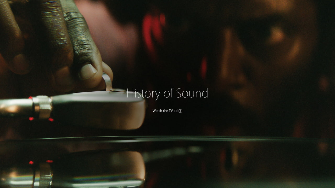 Watch the New Apple 'History of Sound' TV Ad [Video] - iClarified