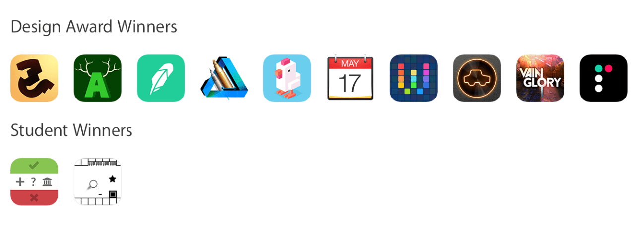 Apple Announces 2015 Apple Design Award Winners - iClarified