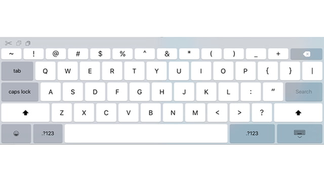 iPad Keyboard in iOS 9 Scales, Hints at Larger iPad Pro [Images ...
