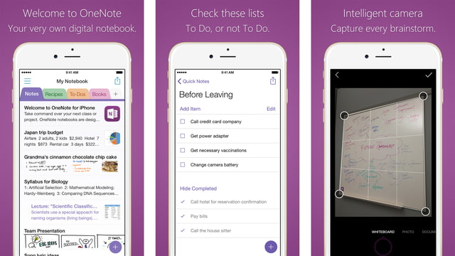 Microsoft OneNote Gets Improved Lists for iPhone, Ruled Note Paper for ...