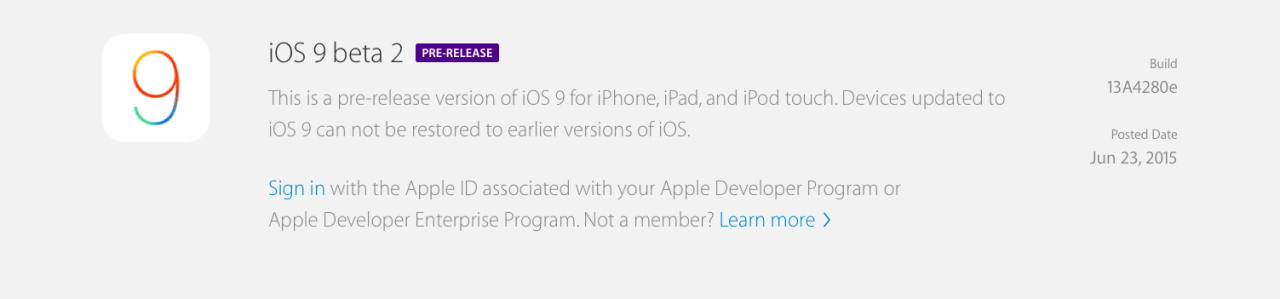 Apple Releases iOS 9 Beta 2 to Developers for Testing - iClarified
