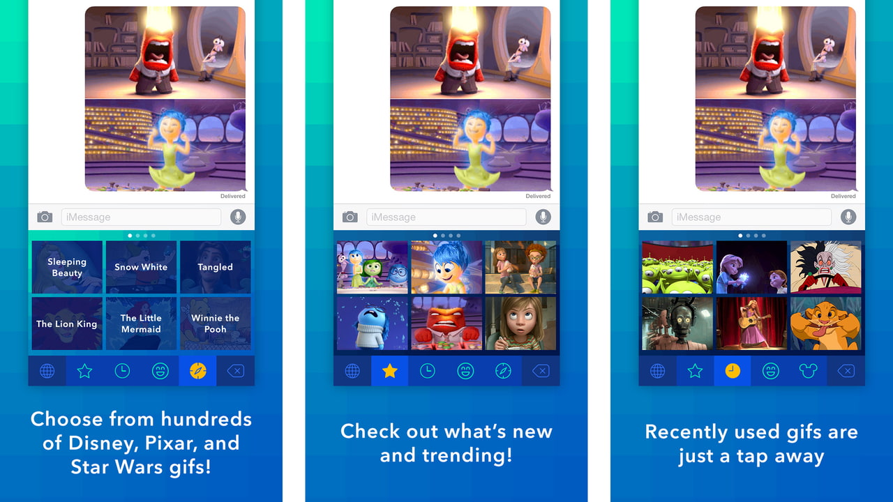 Disney Releases 'Disney Gif' App and GIF Keyboard Extension for iOS ...