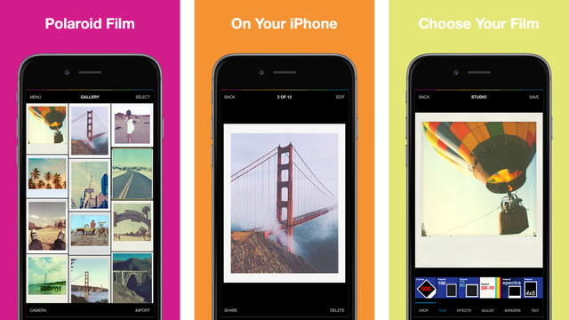 Polaroid's Polamatic App Now Lets You Apply 10 Different Film Types to ...