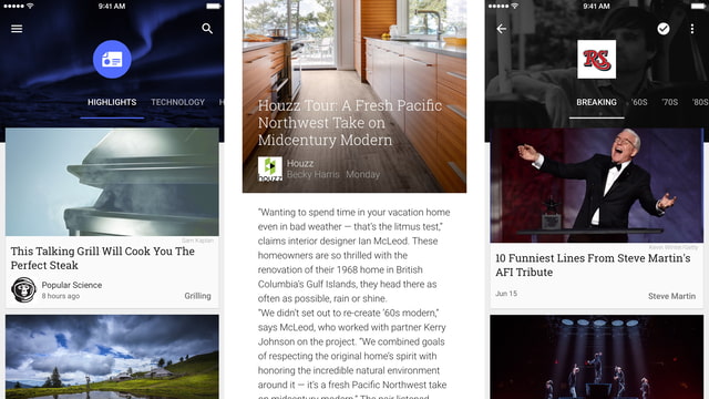 Google Play Newsstand App for iOS Gets Magazine Support, Improvements ...