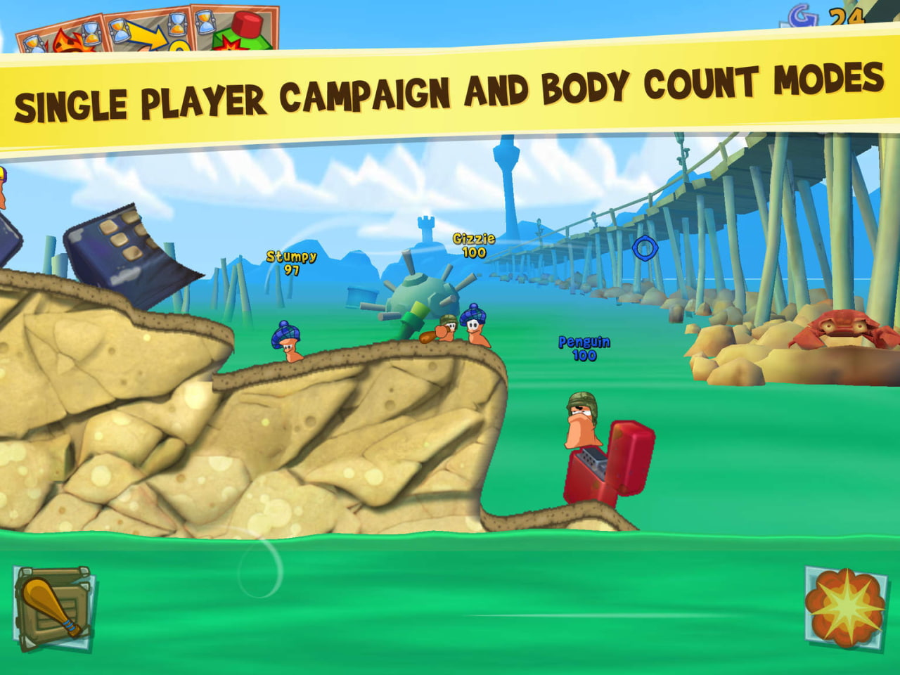 Worms 3 is Apple's Free App of the Week [Download] - iClarified