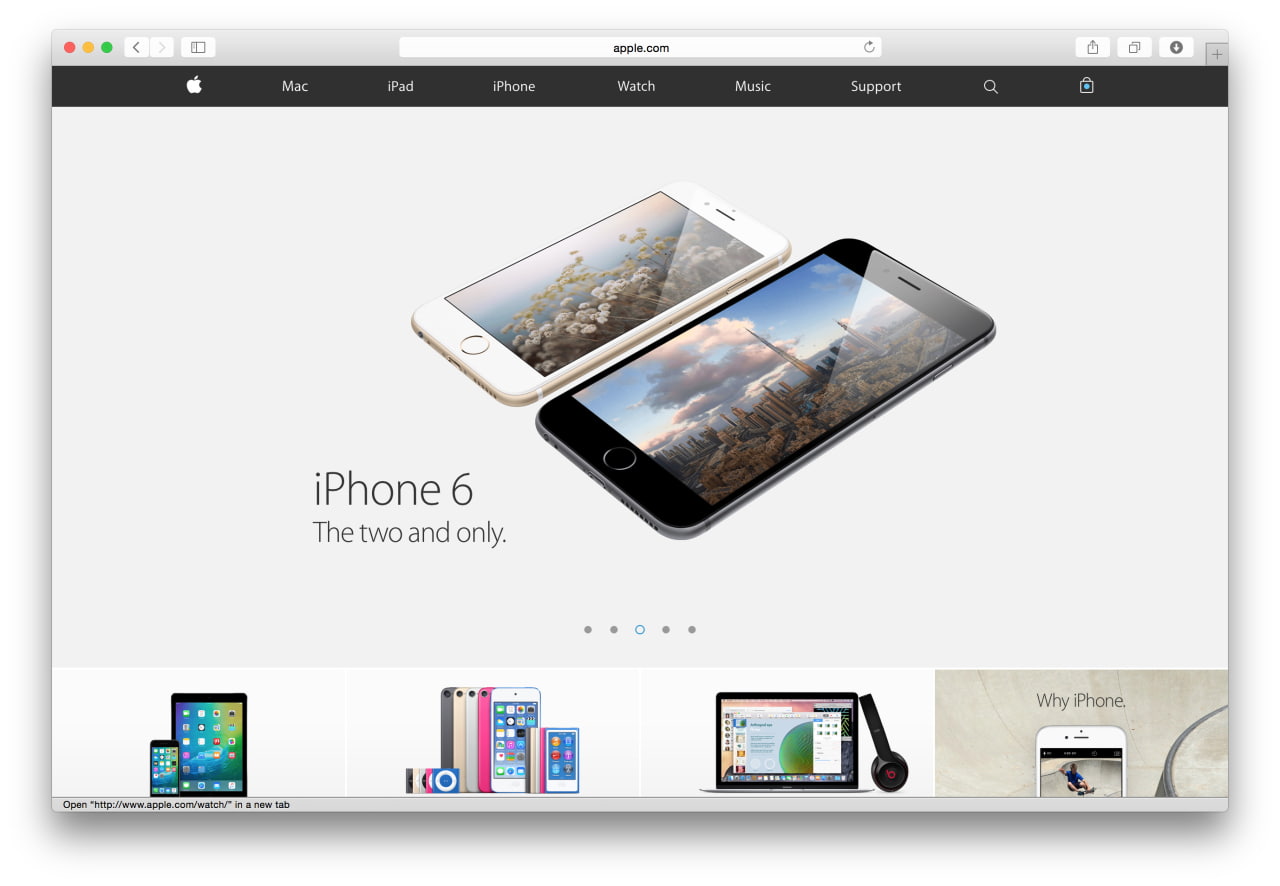 Apple Revamps Its Website, Merges Online Store Into Product Pages ...