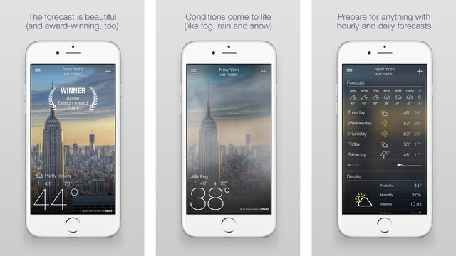 Yahoo Weather App Will Now Alert You 15 Minutes Before Rain or Snow is ...