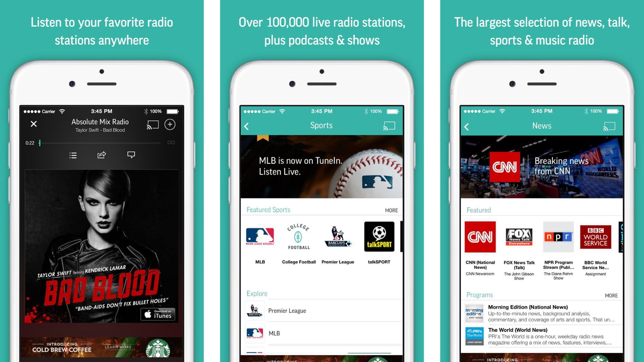 TuneIn Radio Launches New TuneIn Premium Subscription Service [Video ...