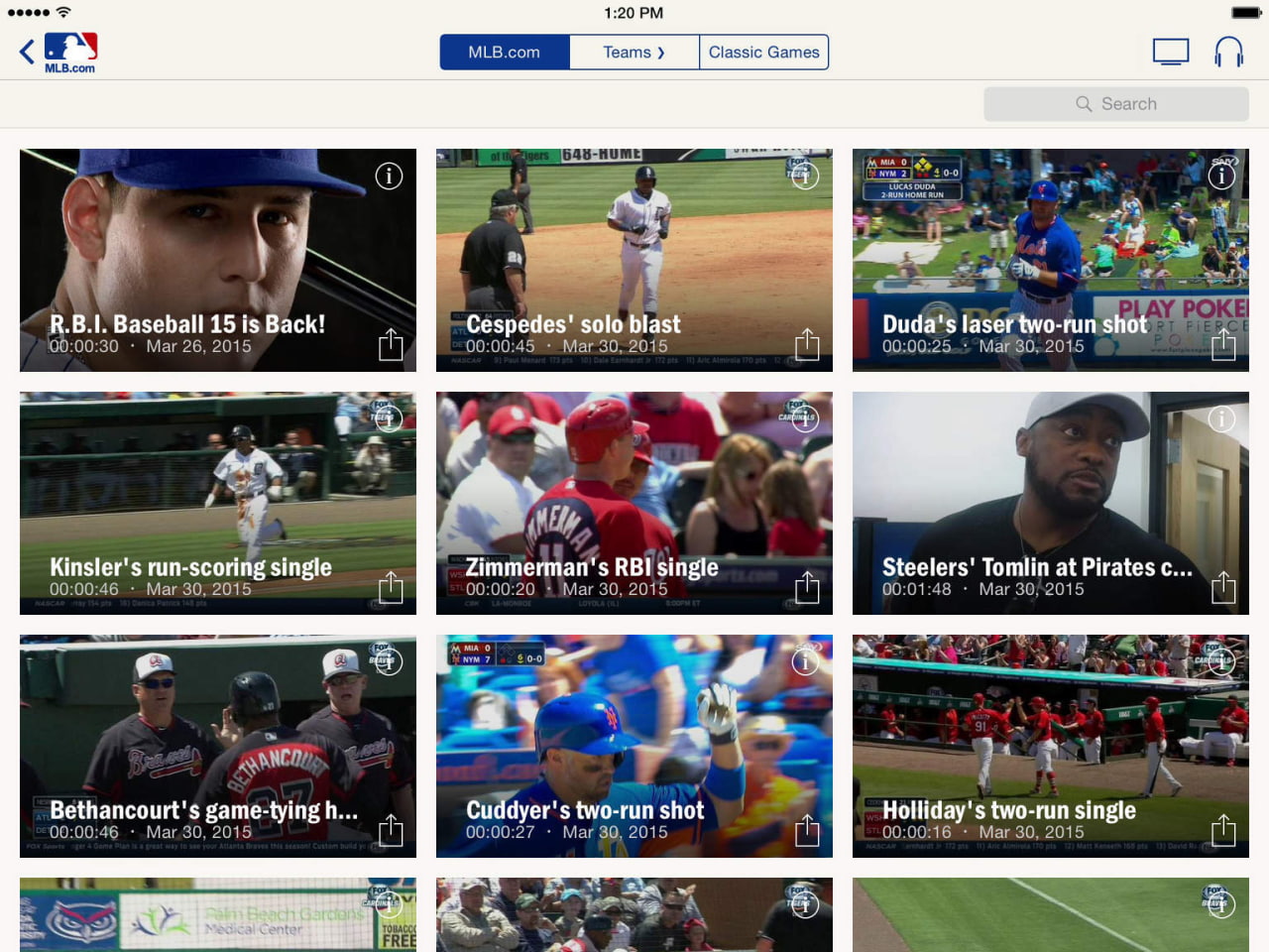 MLB.com At Bat App Gets Expanded Rosters, Ford Sync 3.0 Support ...
