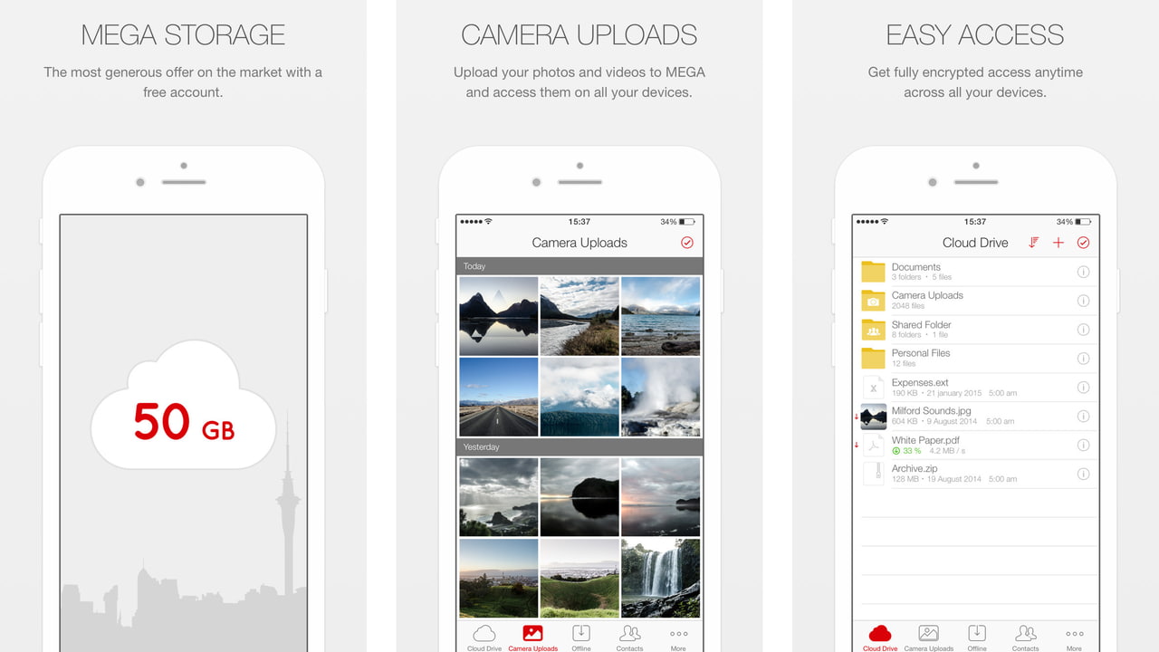 MEGA App for iOS Gets Huge Update With New Design, iPad Version, More ...