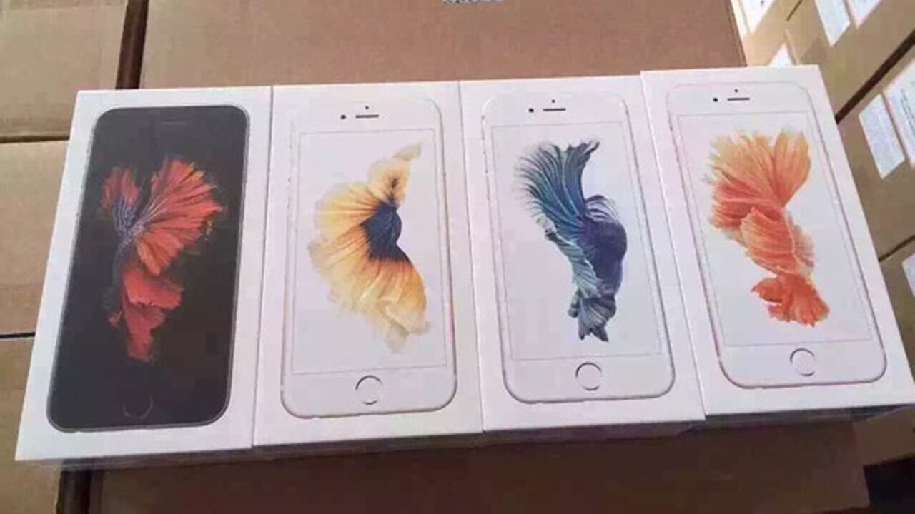 Here's the Packaging for All Four iPhone 6s Colors [Photos] - iClarified