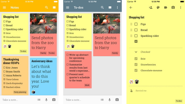 Google Releases 'Google Keep' Notes and Lists App for iOS - iClarified