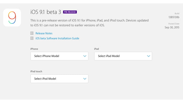 Apple Releases iOS 9.1 Beta 3 to Developers - iClarified
