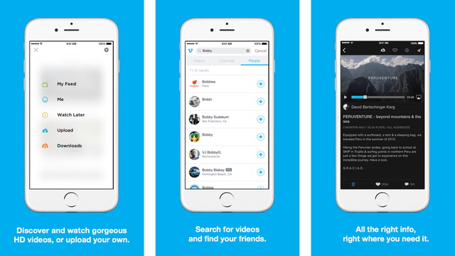 Vimeo App Gets iOS 9 Support, iPad Multitasking, Spotlight Integration ...