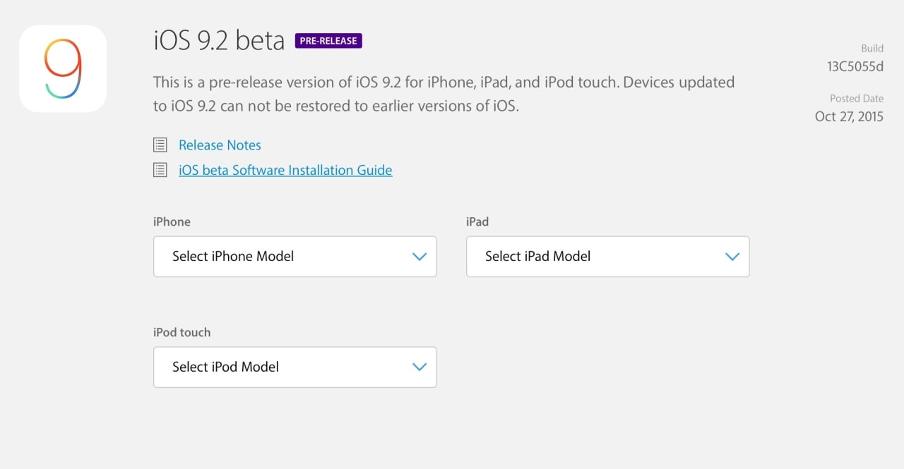 Apple Releases iOS 9.2 Beta 1 to Developers - iClarified