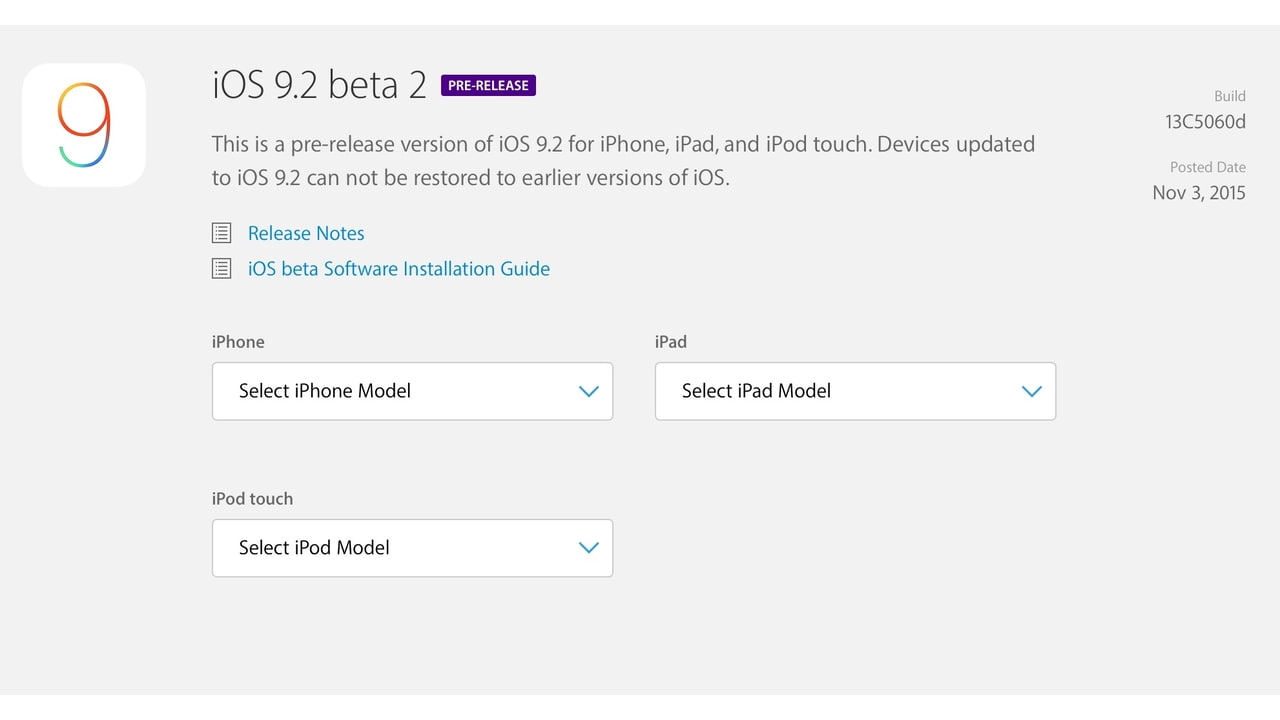 Apple Releases iOS 9.2 Beta 2 to Developers - iClarified