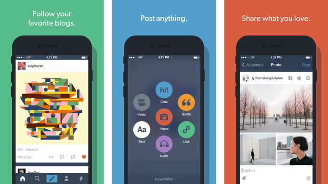 Tumblr App Gets Support for Live Photos, 3D Touch, Messaging, More ...
