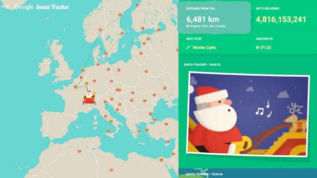 Track Santa's Journey This Christmas With Help From Google, NORAD and ...