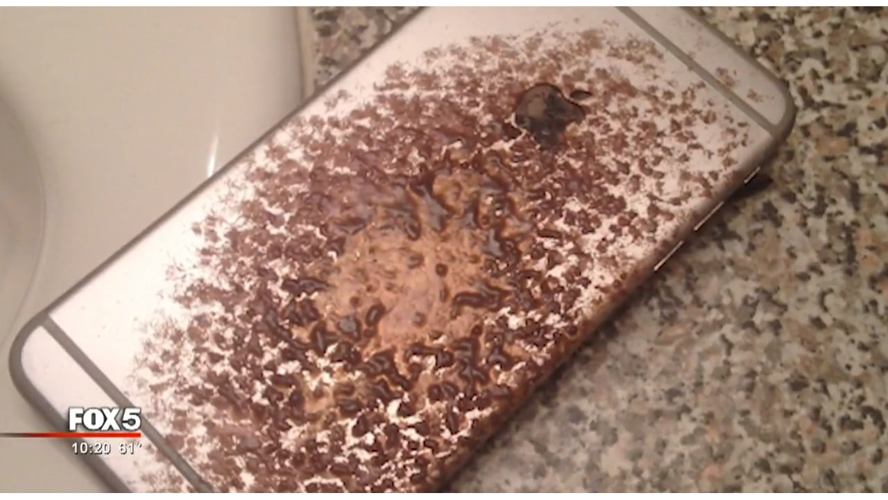 iPhone 6 Plus Catches Fire While Charging on Bed [Video] - iClarified