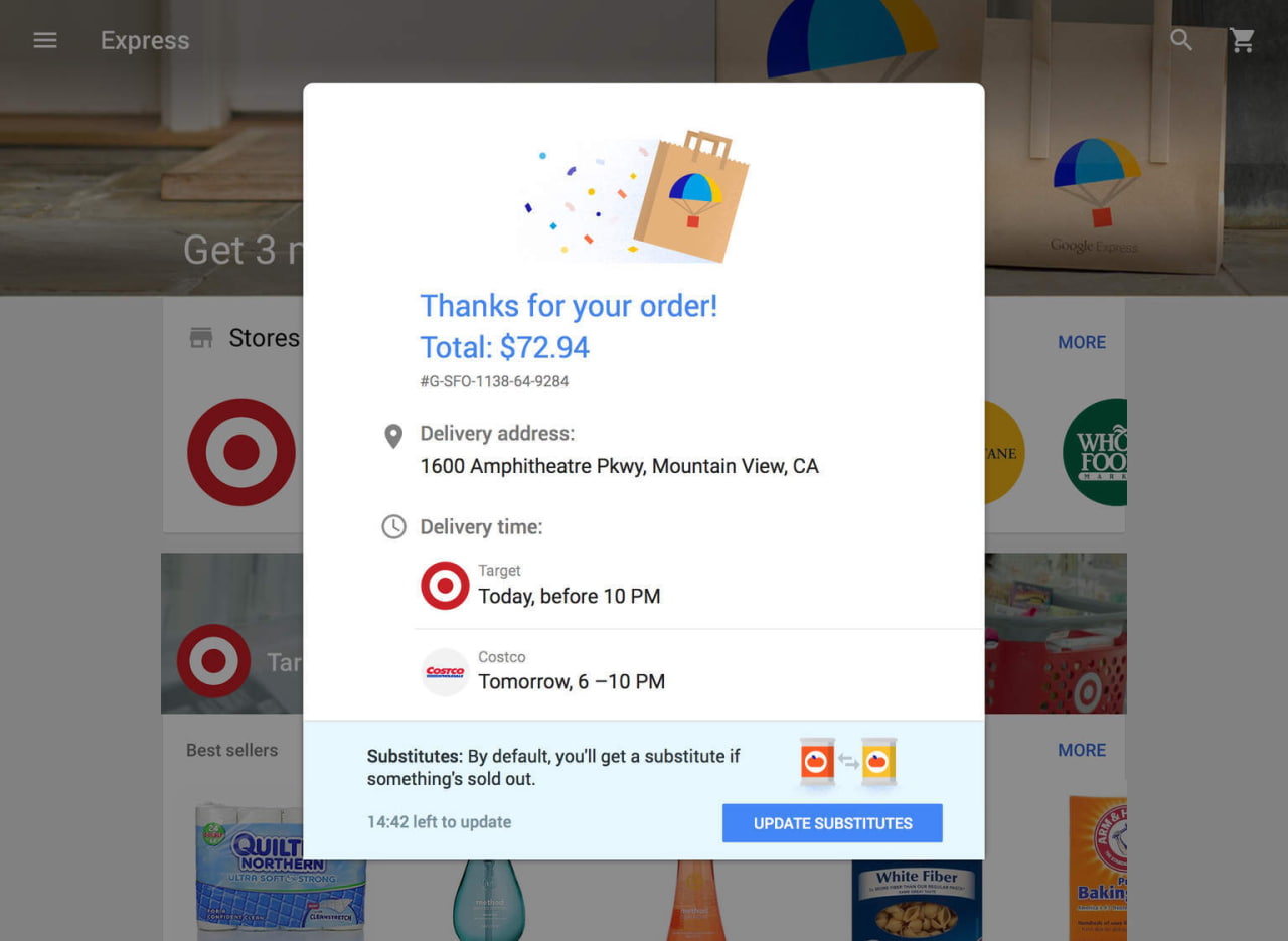 Google Express App Rolls Out Shopping for Cold Groceries - iClarified