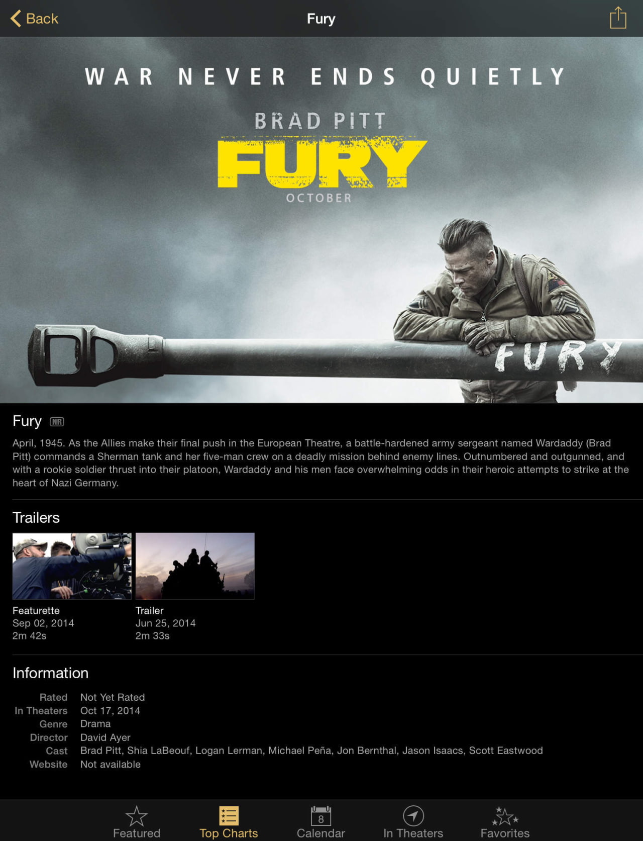 iTunes Movie Trailers App Gets Support for the iPad Pro - iClarified