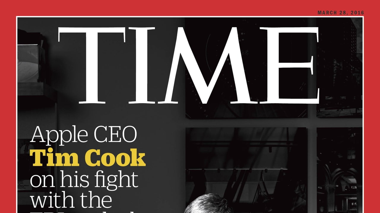 Tim Cook Featured on Cover of TIME Magazine, Interviewed on Encryption ...