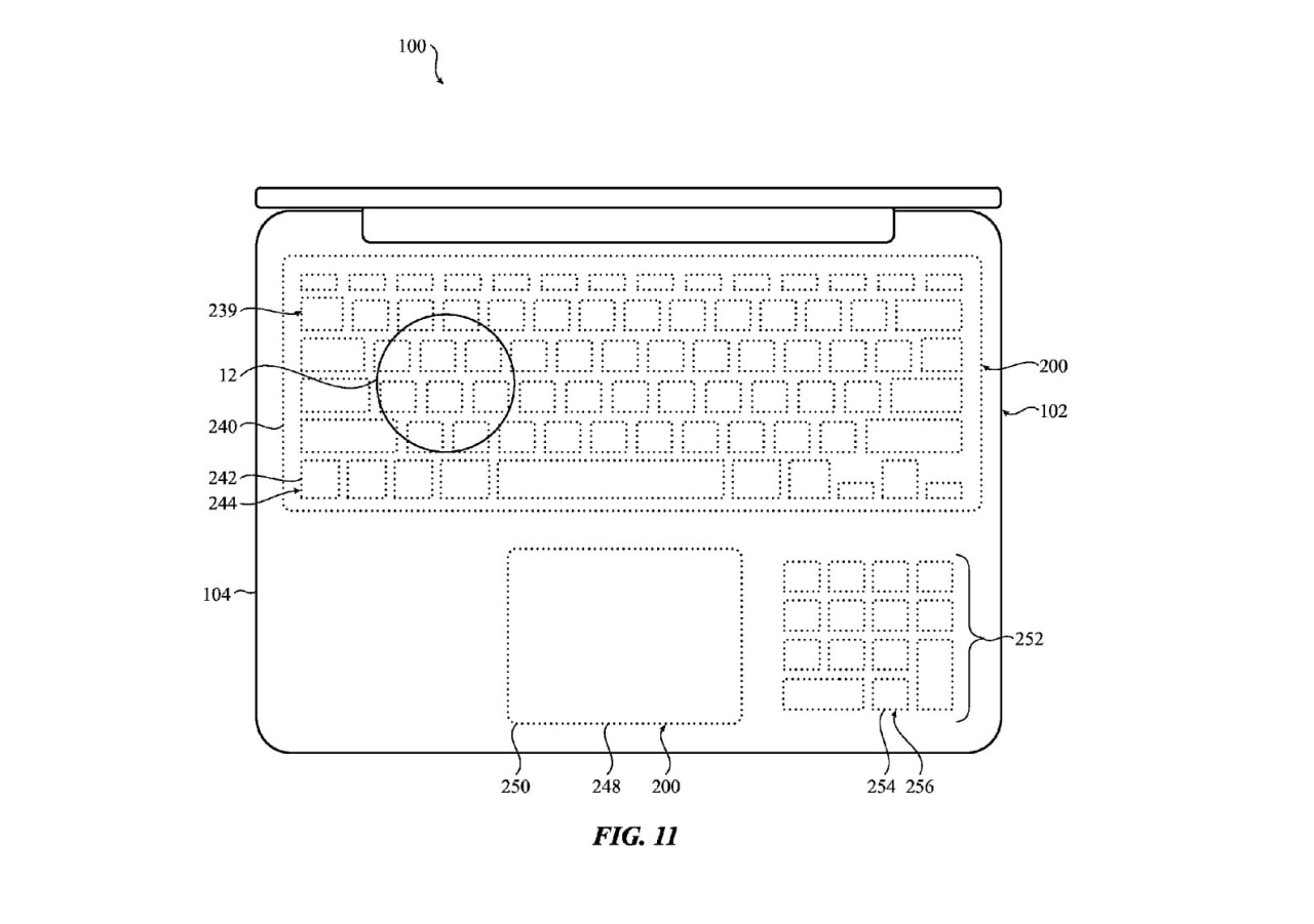 Apple Files Patent for Force Touch Keyboard Without Keys - iClarified