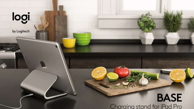Logitech Unveils Logi BASE Charging Stand with Smart Connector for iPad ...