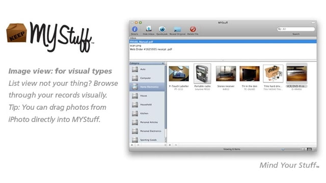 Minder Softworks Releases MYStuff 1.0 - iClarified