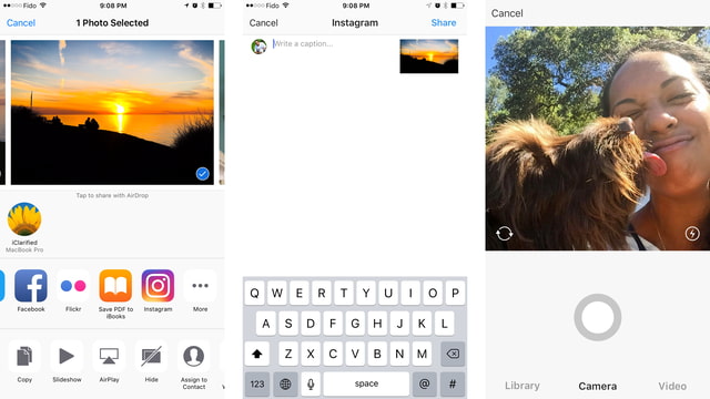 You Can Finally Post to Instagram Directly From Any iPhone App ...