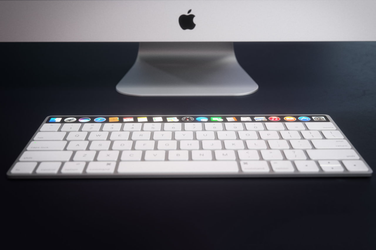 Awesome Concept Adds OLED Touch Bar to Apple Wireless Keyboard [Images ...