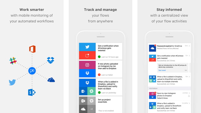New Microsoft Flow App for iPhone Lets You Manage, Track, and Explore ...