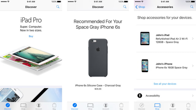 Newly Redesigned Apple Store App Offers Recommendations, Other ...