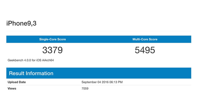 Alleged iPhone 7 Benchmark Shows Big Performance Gains [Chart] - iClarified