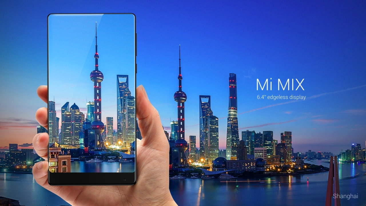 Xiaomi Builds Rumored 2017 iPhone, Unveils Mi Mix With Edgeless Design ...