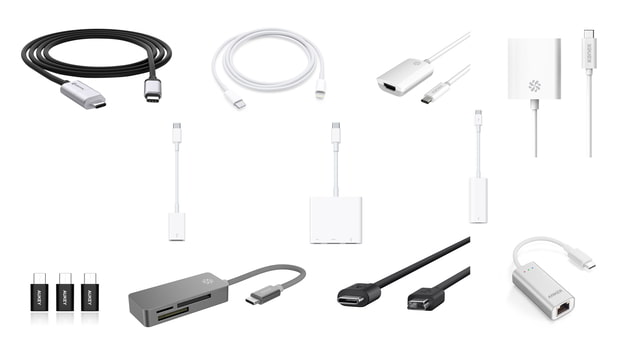 All the Adapters and Cables You'll Need for the New MacBook Pro ...