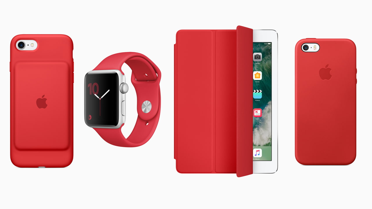 Apple Unveils Four New (RED) Products, Up to $1 Million Donation for ...