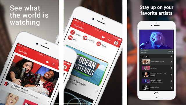 YouTube App Now Lets You Control Videos From the Lock Screen While ...