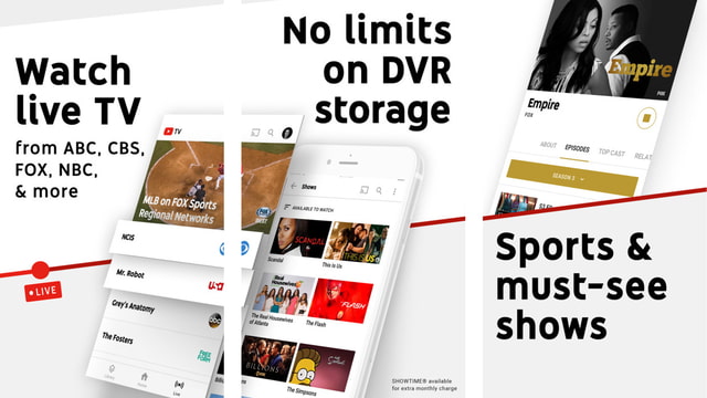 YouTube Live TV Service Launches in Five Cities, YouTube TV App ...