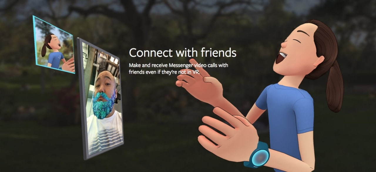 Facebook Spaces Lets You Hang Out With Friends in a VR Environment ...