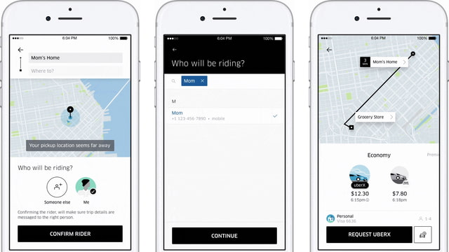 Uber App Now Lets You Request a Ride for Someone Else - iClarified