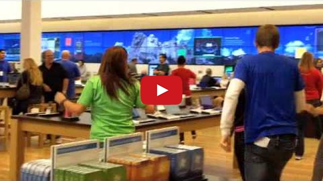 Microsoft Store Employees Dancing - iClarified
