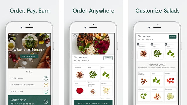 Sweetgreen's iPhone App Logs Meal Calories to Apple Health - iClarified