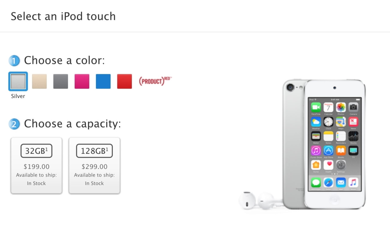Apple Doubles iPod Touch Storage: 32GB for $199, 128GB for $299 ...