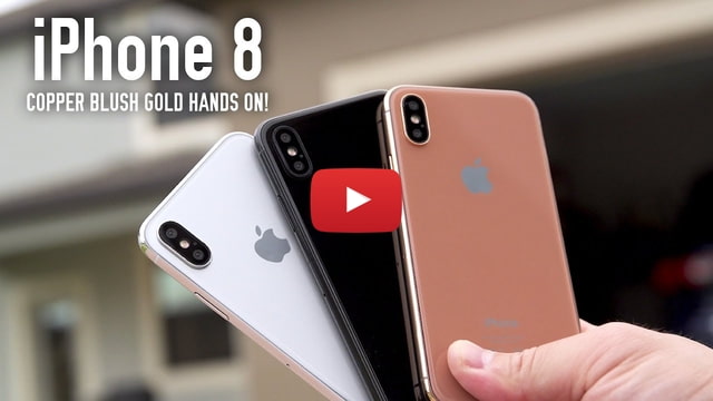 iPhone 8: Copper vs. Black vs. Silver [Video] - iClarified