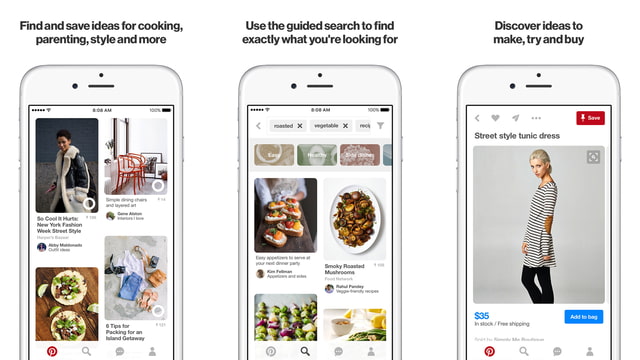 Pinterest App Now Supports Pinch-to-Zoom - iClarified