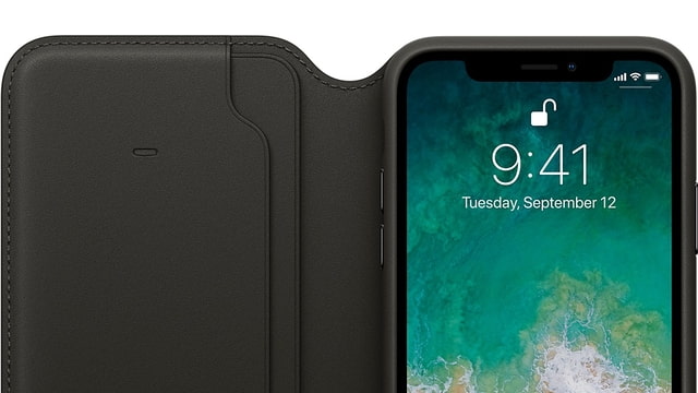 Apple Introduces Leather Folio for iPhone X - iClarified