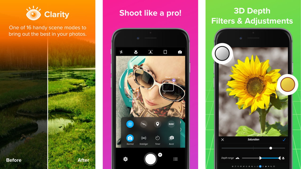 Camera+ iPhone App Updated With Full Depth Support, HEIF, Accurate ...